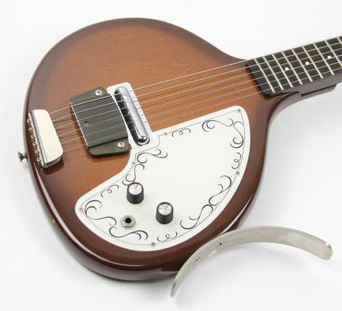 1967 Danelectro Sitar dark burst > Guitars Electric Solid Body ...