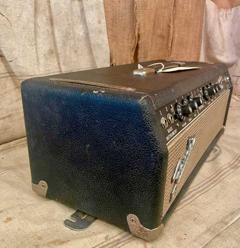 1967 Fender Bassman AB165 Amplifier Head Black Panel > Amps & Preamps ...