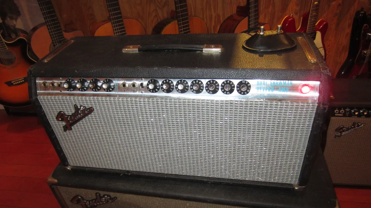 1967 Fender Dual Showman TFL5000D Amp Silverface > Amps & Preamps ...