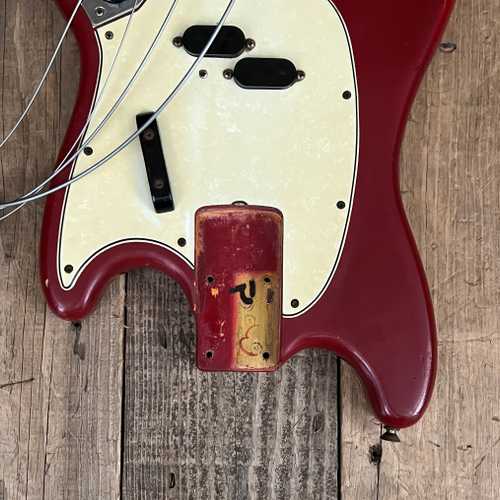 1967 Fender Mustang Bass Dakota Red > Guitars Bass | Mahar's Vintage ...