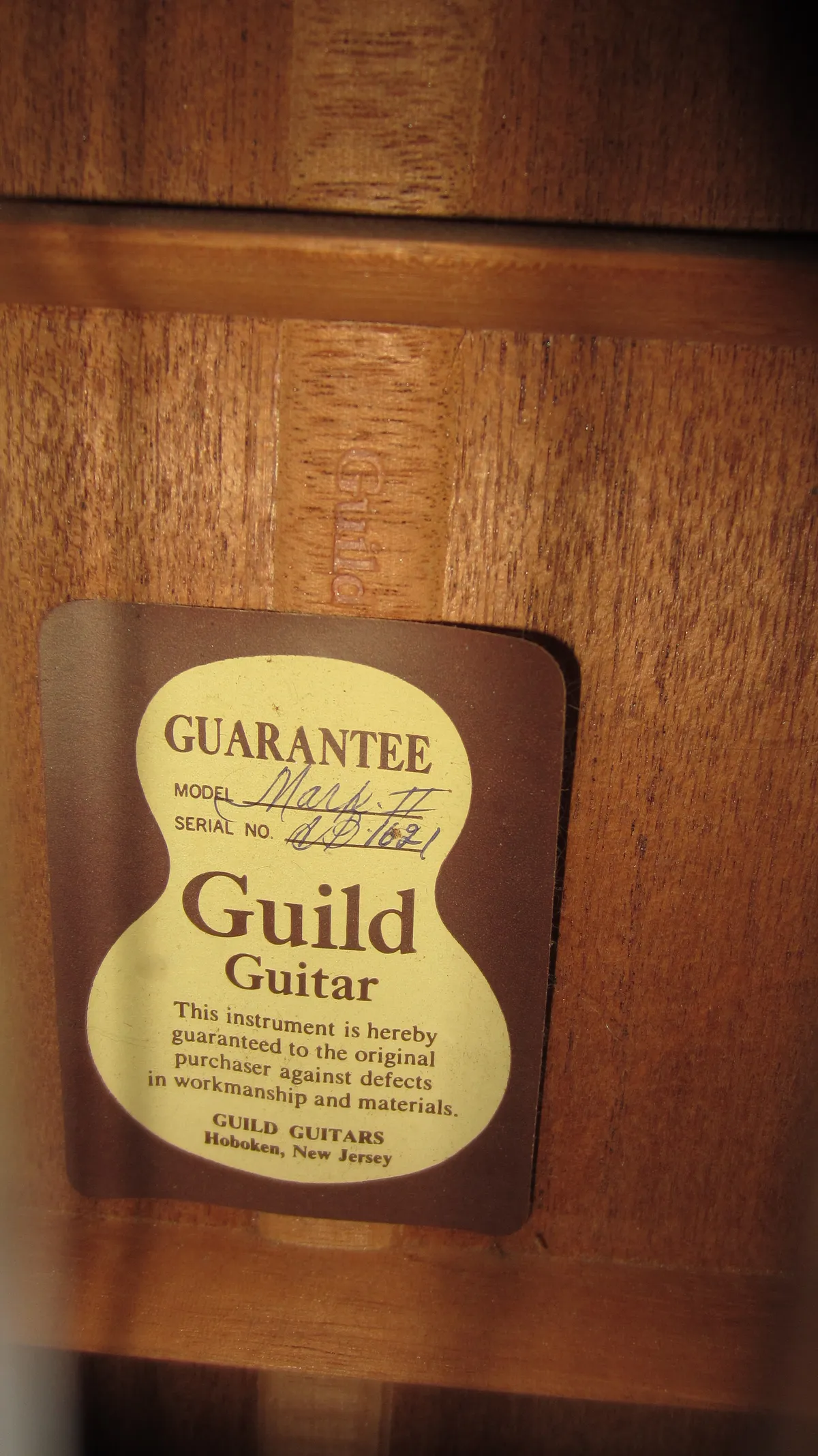 1967 Guild Mark II Classical Nylon Natural > Guitars Classical & Nylon ...