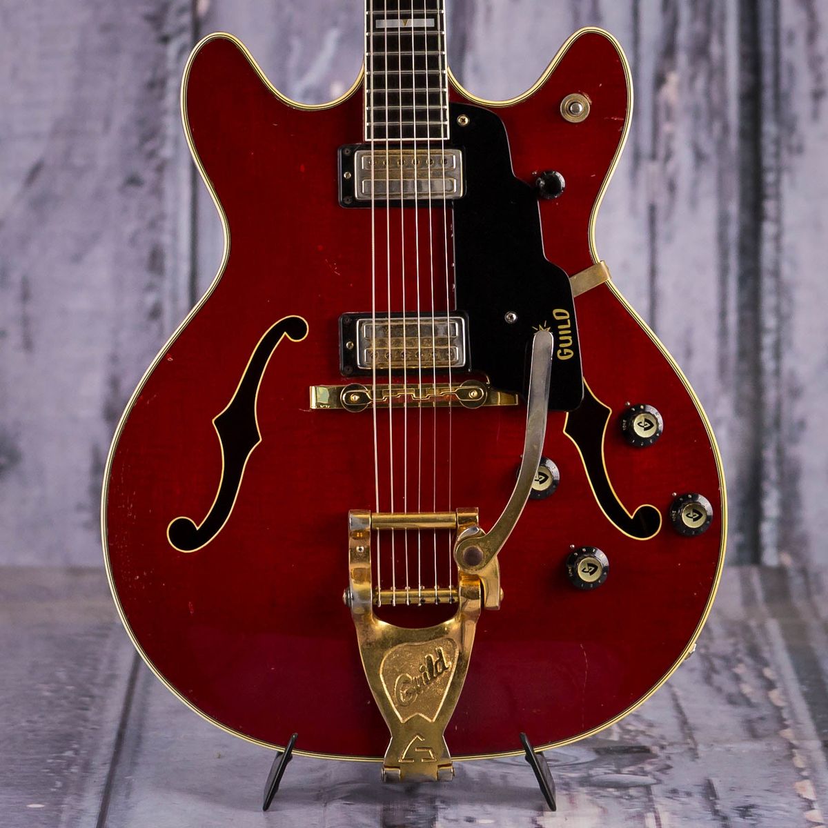 1967 ARCHIVED Vintage 1967 Guild Starfire VI Semi-Hollowbody, Cherry ...