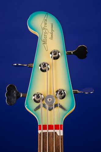 1967 Micro-Frets Rendezvous Bass (Style 1) Martian Blueburst > Guitars ...