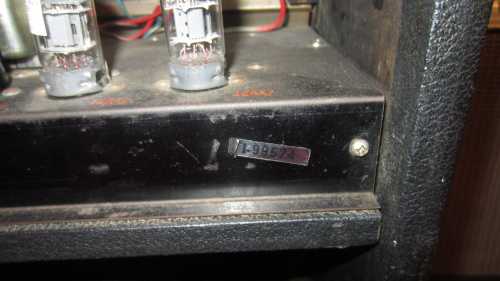1967 Supro Model S6616 Trojan Combo Amp 1x10" Speaker Black and Blue ...