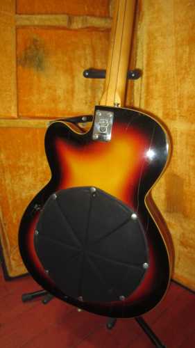 1967 VOX BOSSMAN w/ Built In Effects Sunburst > Guitars Electric Semi ...