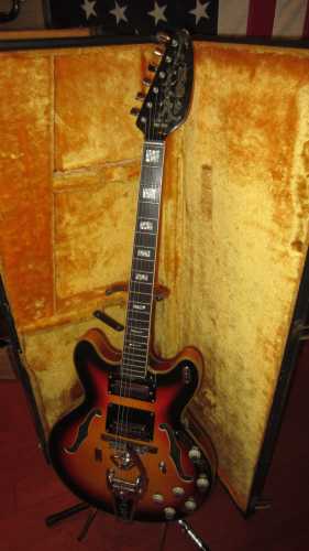 1967 Vox Ultrasonic Sunburst > Guitars Electric Semi-Hollow Body ...