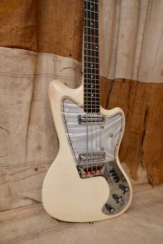 1968 Coral Wasp Bass White > Guitars Bass | Southside Guitars