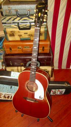 1968 Epiphone FT-79 Texan Red > Guitars Acoustic | Rivington Guitars