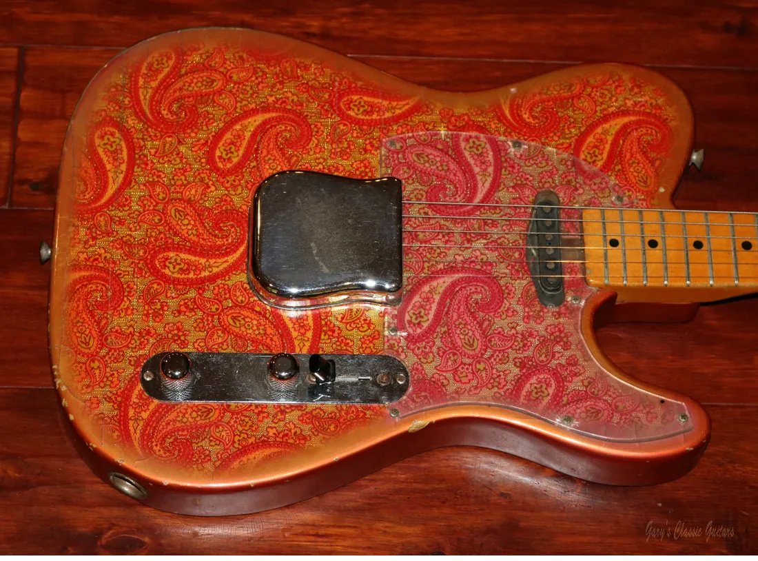 1968 Fender Paisley Telecaster (#FEE0824) Paisley > Guitars Electric ...