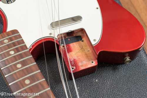 1968 Fender Telecaster Candy Apple Red Metallic > Guitars Electric ...