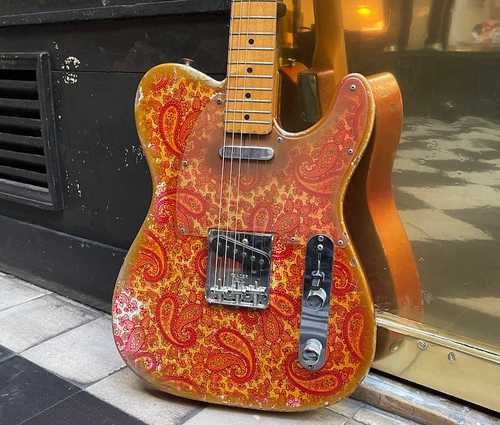 1968 Fender Telecaster Paisley Red Paisley > Guitars Electric Solid ...
