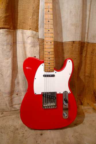 1968 Fender Telecaster Red - Refin > Guitars Electric Solid Body ...