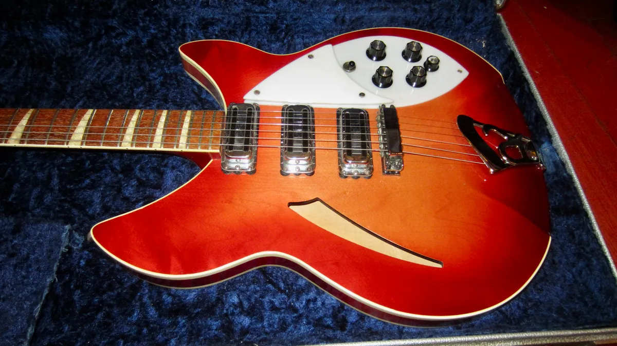 1968 Rickenbacker Model 370 OS Fireglo > Guitars Electric Semi-Hollow ...