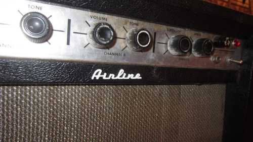 1969 Airline Model 62-9013 A Combo Amp Black > Amps & Preamps ...