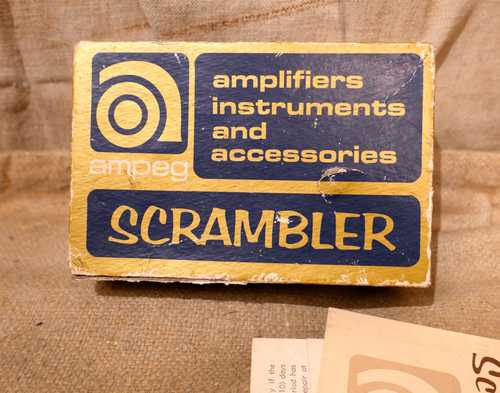 1969 Ampeg Scrambler > Effects | Southside Guitars