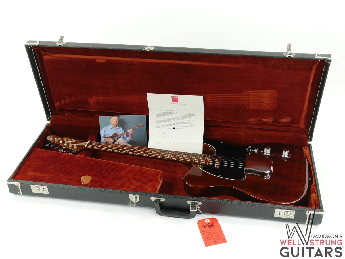 1969 Fender Telecaster “Rosewood” Prototype > Guitars Electric Solid ...