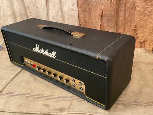 1969 Marshall Model 1986 50 Watt Bass Small Box Metal Face > Amps ...
