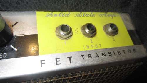 1969 National GA-97T Solid State Combo Amp w/ Tremolo Black > Amps ...