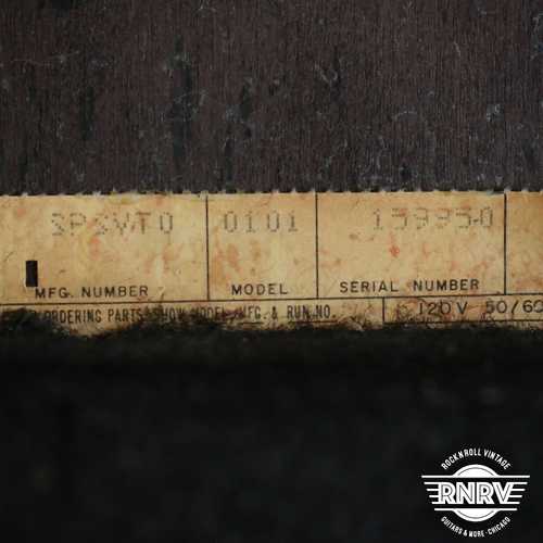 1970 Ampeg SVT 8X10 Black Carpet > Bass Speaker Cabinets | Rock n Roll ...