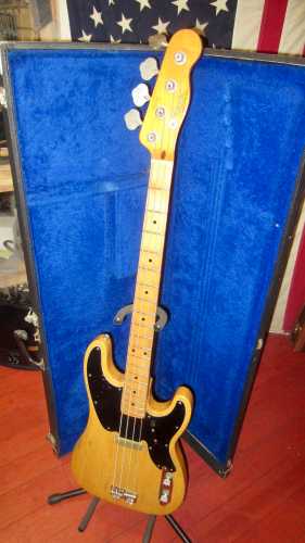 1970 Fender Telecaster Bass Natural > Guitars Bass | Rivington Guitars