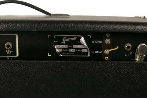 1970 Garnett The Session Man Black > Amps & Preamps | Thunder Road Guitars