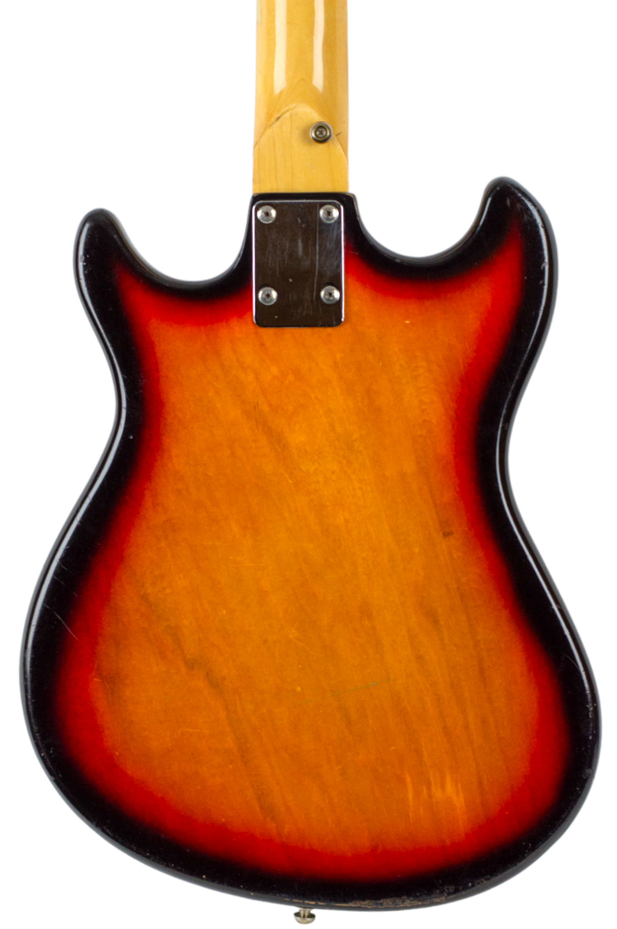 1970 Harmony H-804 MIJ Solid Body Electric 3-Tone Sunburst > Guitars ...