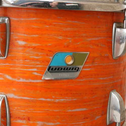 1970 Ludwig Custom order Mod Orange > Drums & Percussion | Rock n Roll ...
