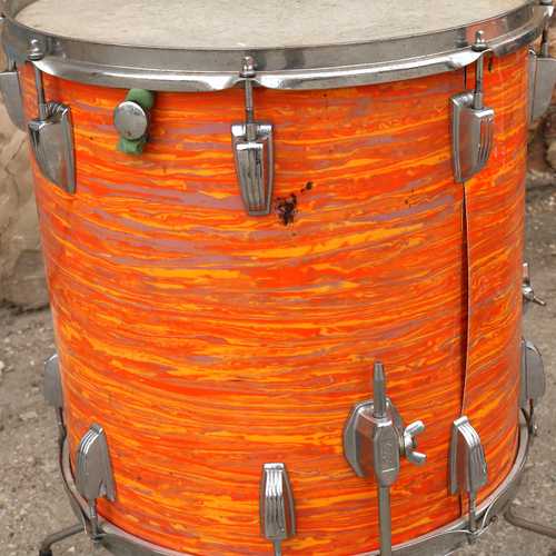 1970 Ludwig Custom order Mod Orange > Drums & Percussion | Rock n Roll ...