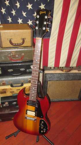 1971 Gibson SG II Cherry Sunburst > Guitars Electric Solid Body ...