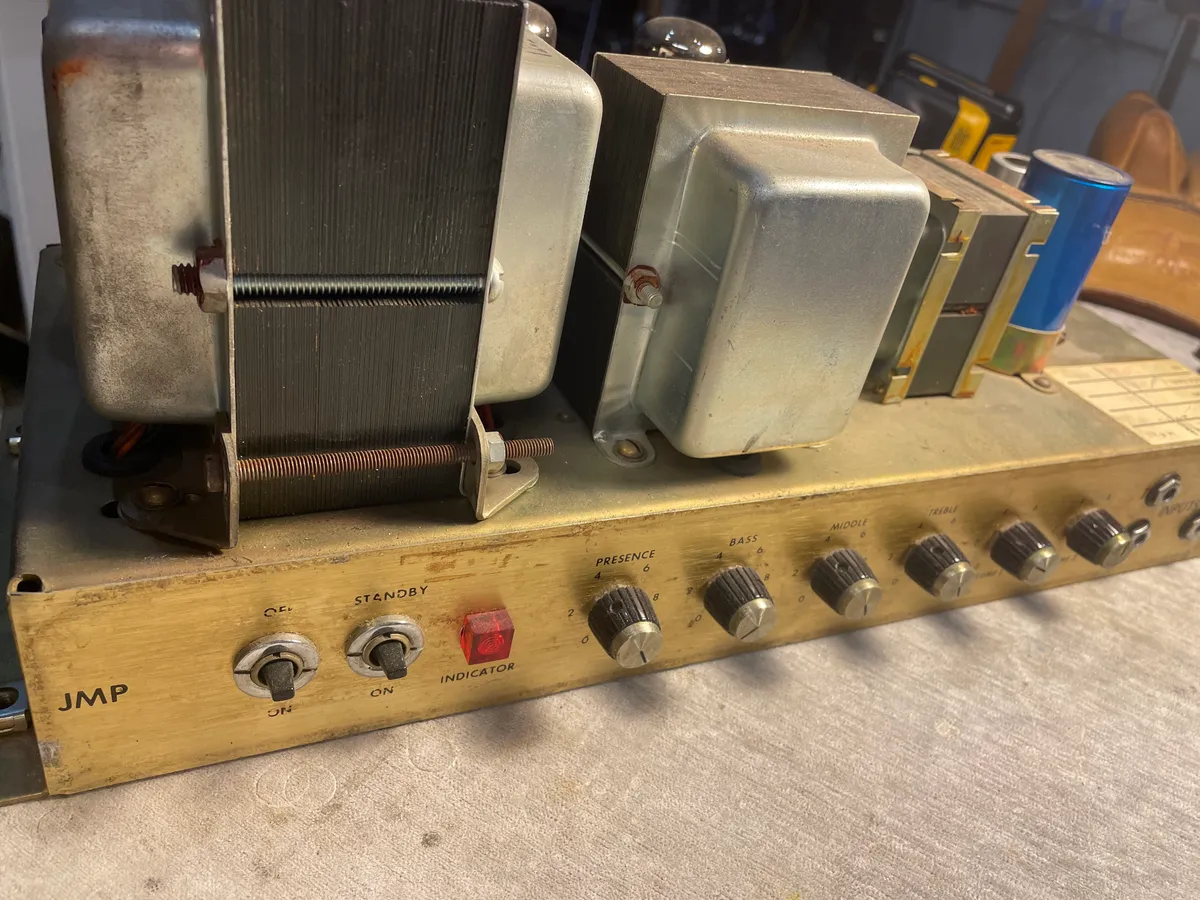 1971 Marshall JMP 50 Half Stack Purple > Amps & Preamps | SS Vintage