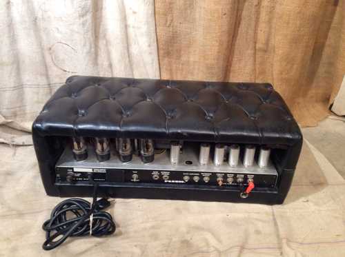 1971 Plush P1000S Tube Guitar Amp Black Tuck & Roll > Amps & Preamps ...