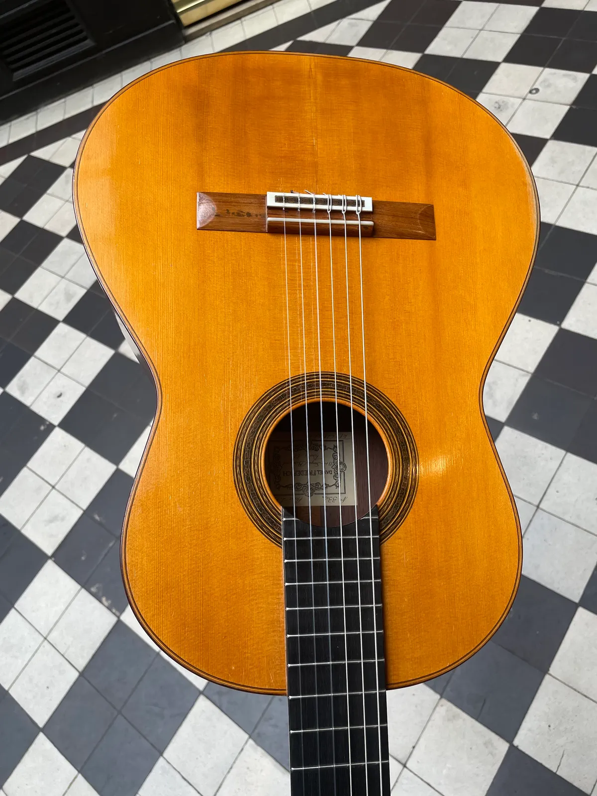 1972 Daniel Friederich Concert model > Guitars Classical & Nylon ...