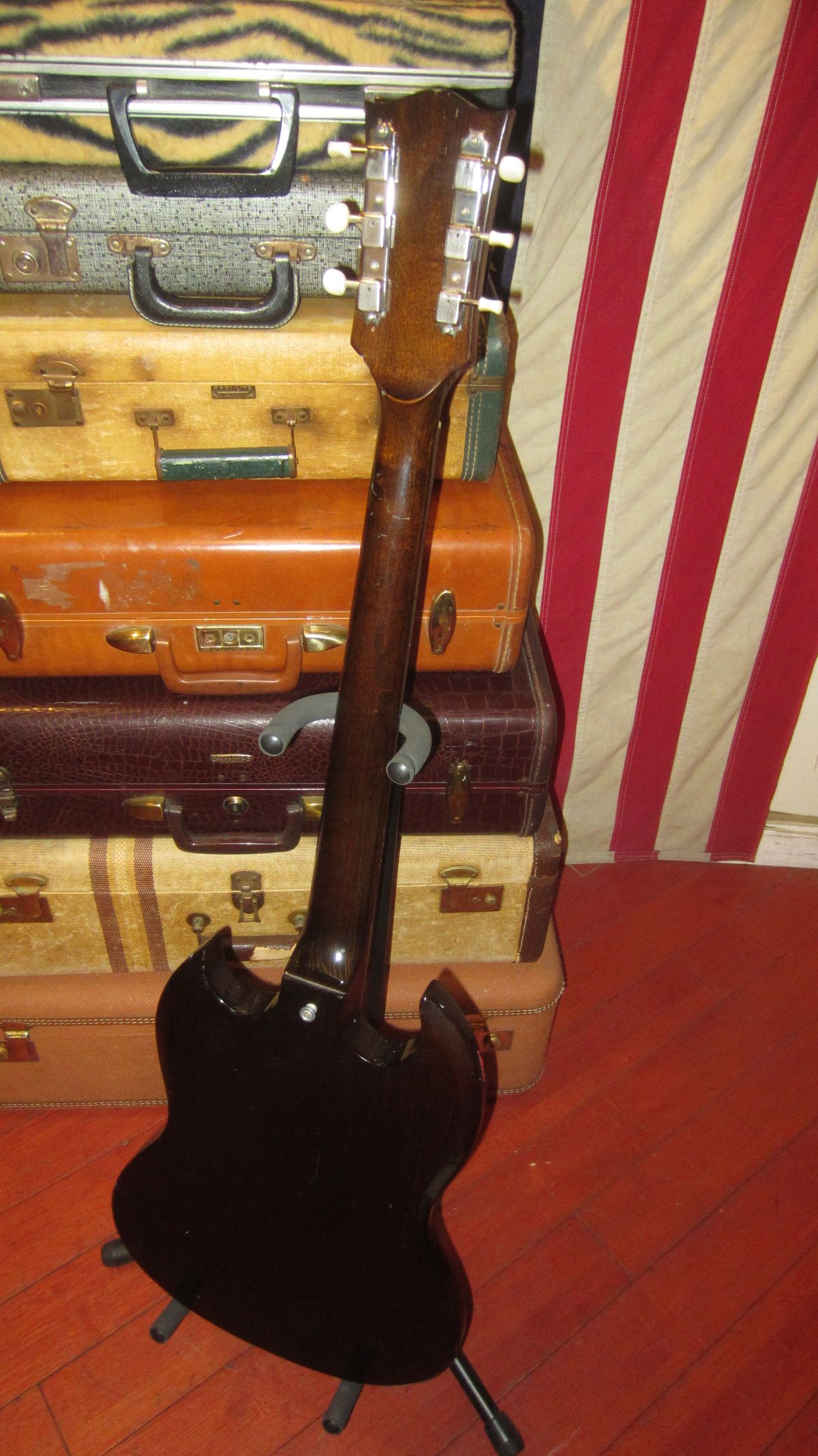 1972 Gibson SG II Walnut > Guitars Electric Solid Body | Rivington Guitars