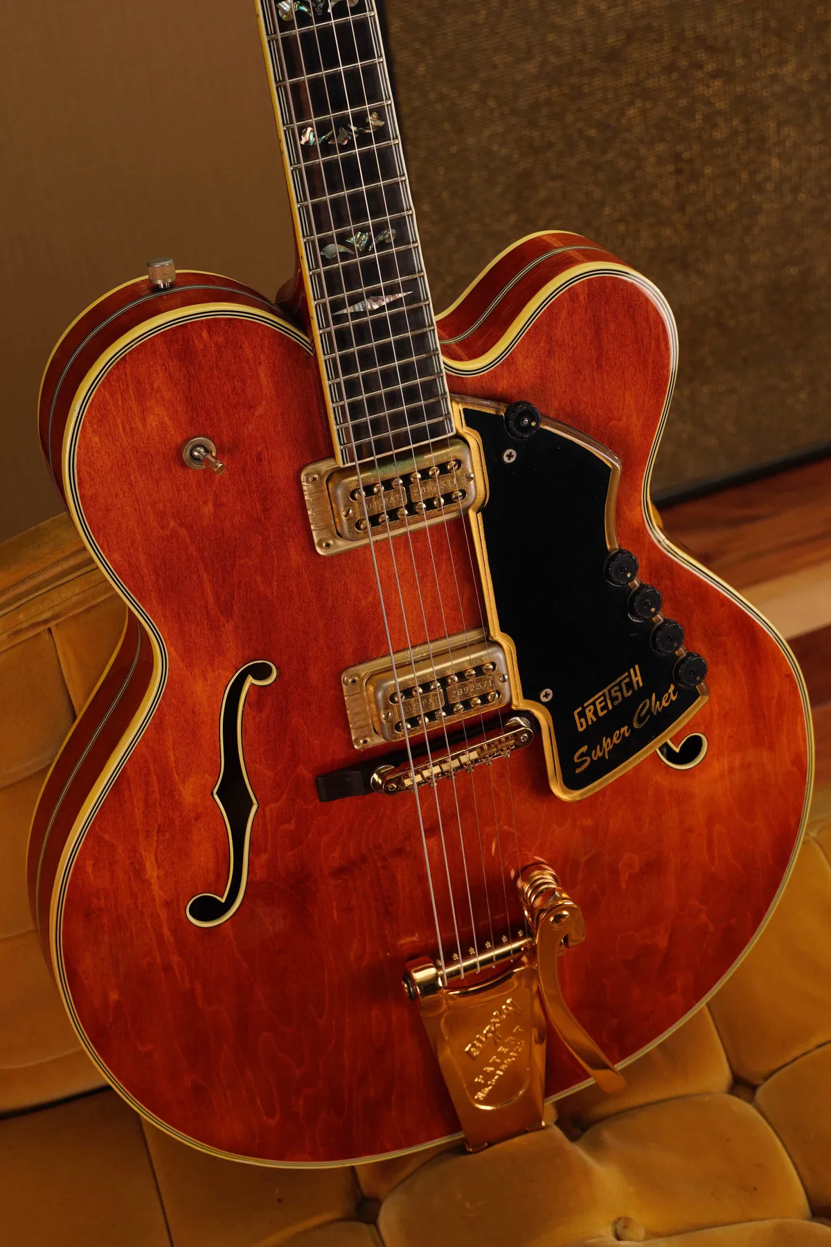1972 Gretsch 7690 Super Chet Autumn Red > Guitars Hollow Body | Mom and ...