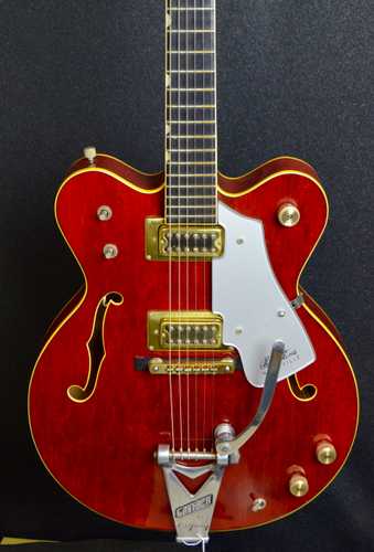 1972 Gretsch Chet Atkins Nashville Cherry Red > Guitars Electric Semi ...