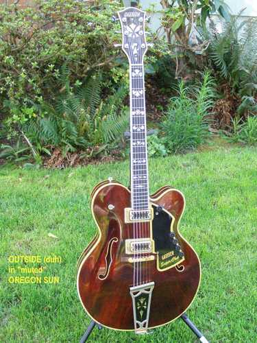 1972 Gretsch Super Chet Walnut > Guitars Electric Semi-Hollow Body ...