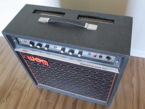 1972 Watkins WEM VINTAGE DOMINATOR 15w AMP > Amps & Preamps | Royal ...