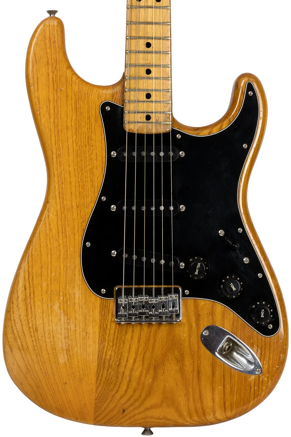 1973 Fender Hardtail Stratocaster Natural > Guitars Electric Solid Body ...
