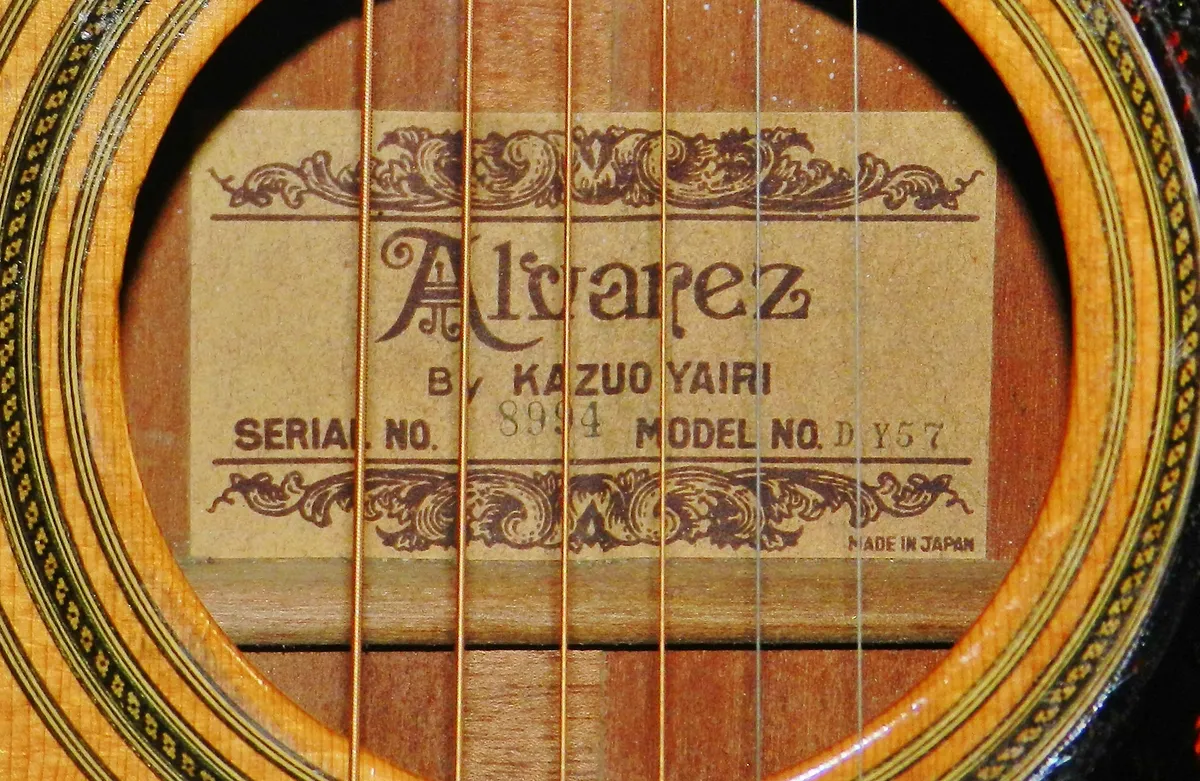 1974 Alvarez-Yairi DY-57 > Guitars Acoustic | ALUMPSTER'S GUITARS
