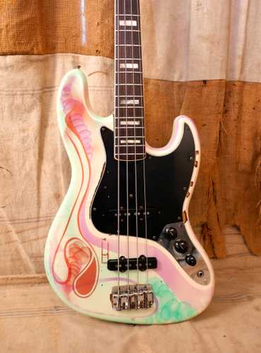 1974 Fender Jazz Bass Airbrushed > Guitars Bass | Southside Guitars