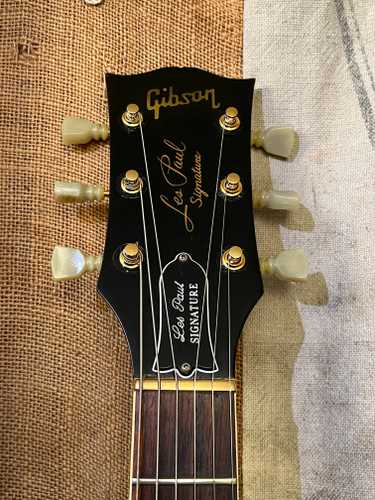 1974 Gibson Les Paul Signature Black > Guitars Electric Semi-Hollow ...