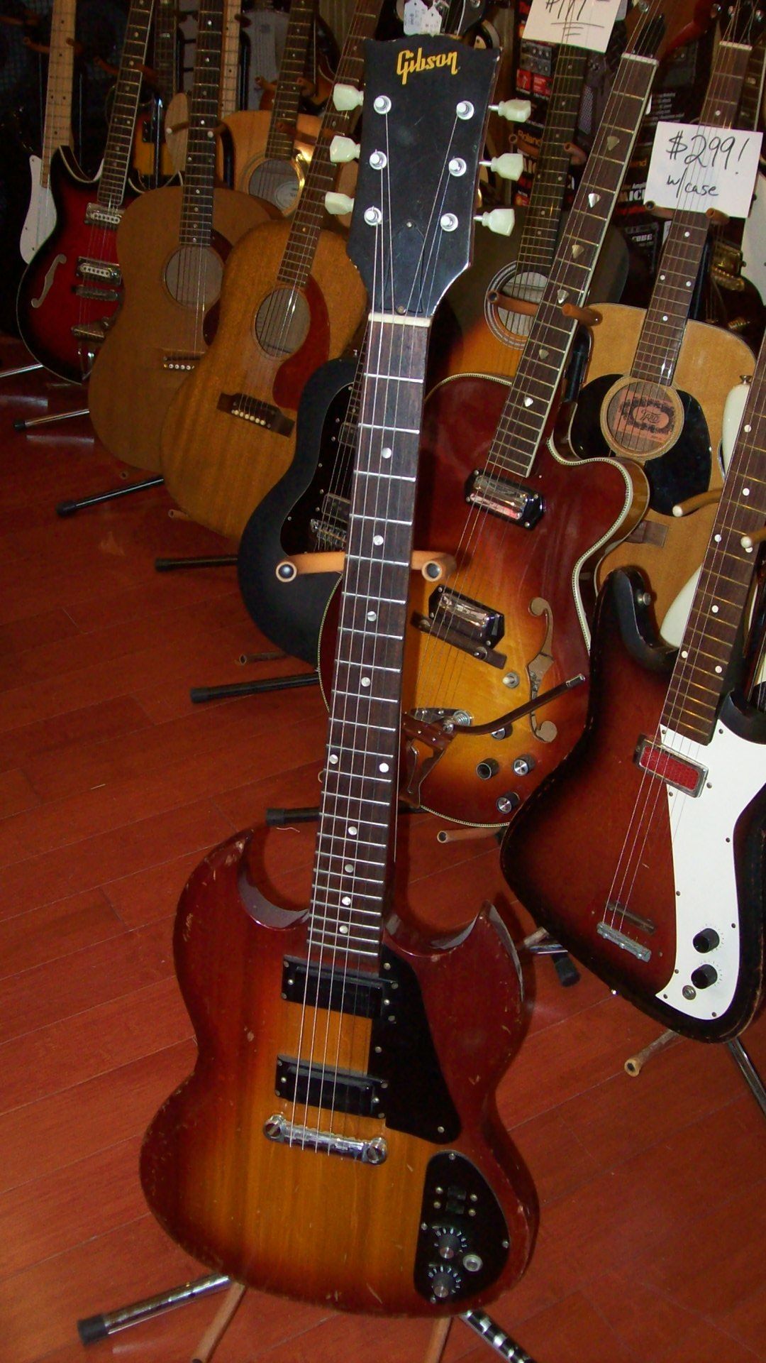 1974 Gibson SG II Sunburst > Guitars Electric Solid Body | Rivington ...