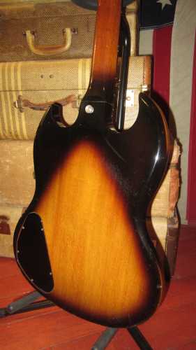 1974 Gibson SG Standard Sunburst > Guitars Electric Solid Body ...