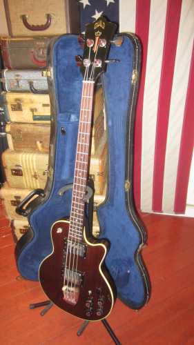 1974 Guild M-85II Bluesbird Bass Walnut > Guitars Electric Solid Body ...