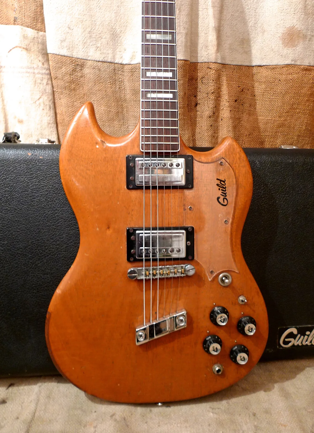 1974 Guild S-100 Polara Natural > Guitars Electric Solid Body ...