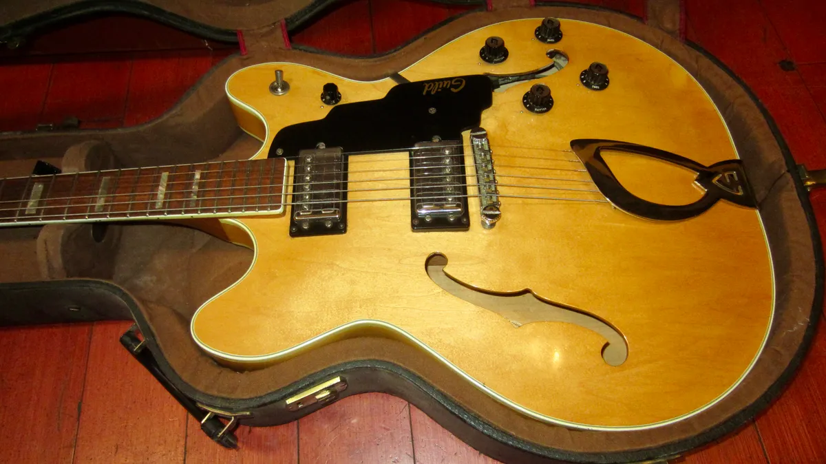 1974 Guild Starfire IV Blonde > Guitars Electric Semi-Hollow Body ...