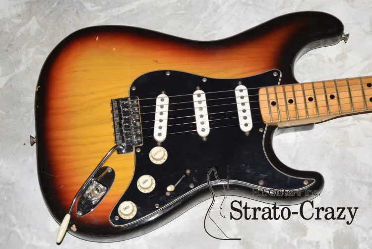 1976 Fender Stratocaster Sunburst > Guitars Electric Solid Body | H. I ...