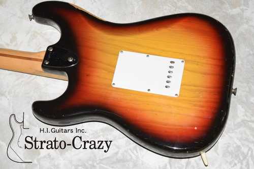 1976 Fender Stratocaster Sunburst > Guitars Electric Solid Body | H. I ...