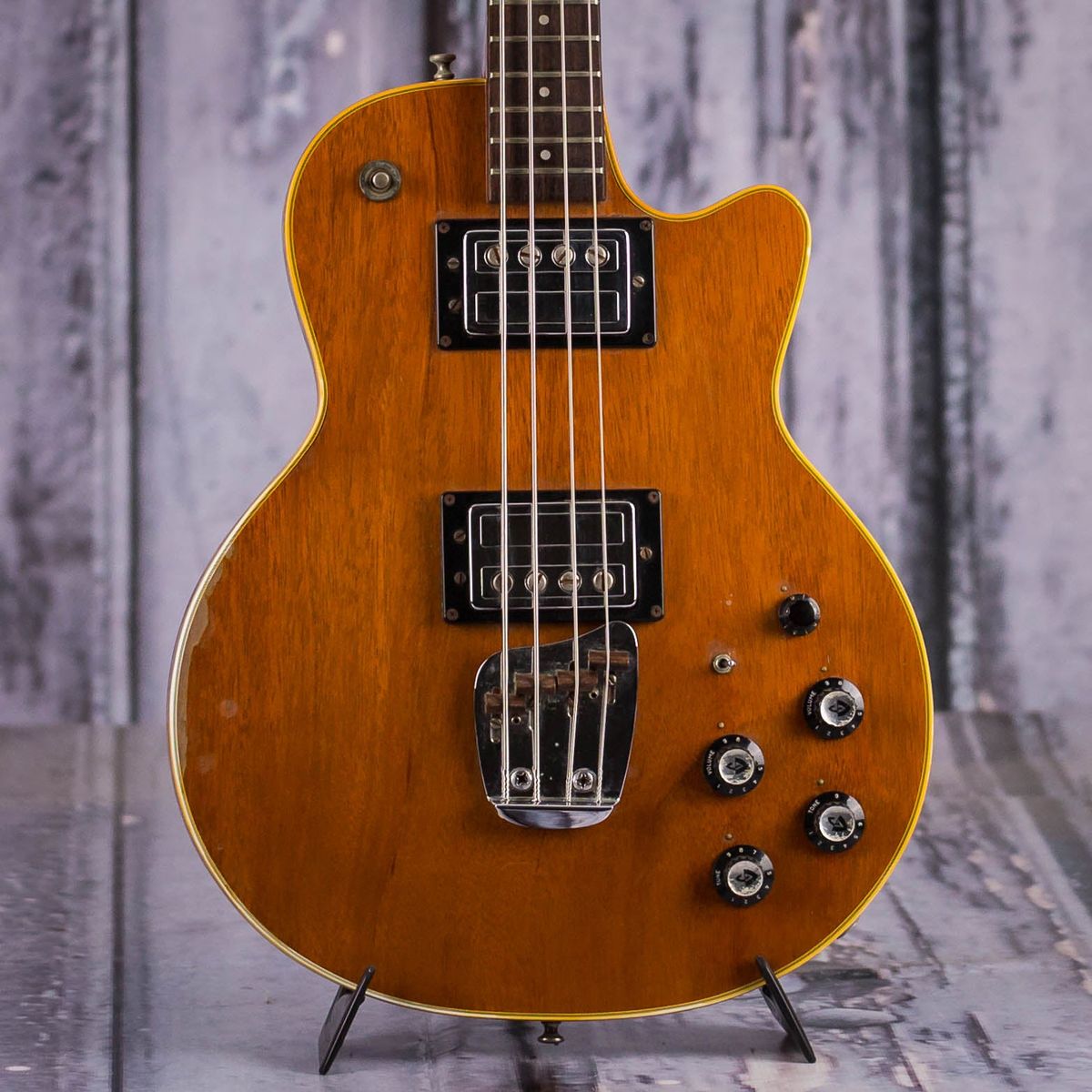 1976 ARCHIVED Vintage 1976 Guild M-85 II Electric Bass, Natural Vintage ...