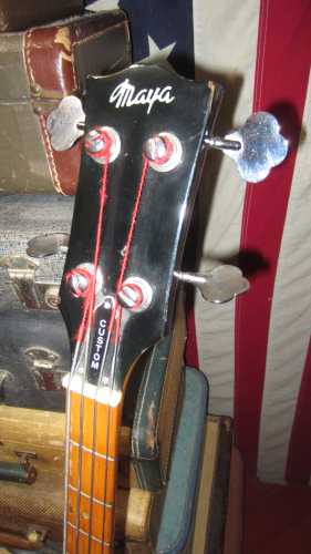 1976 Maya Ripper Bass Copy Natural > Guitars Bass | Rivington Guitars